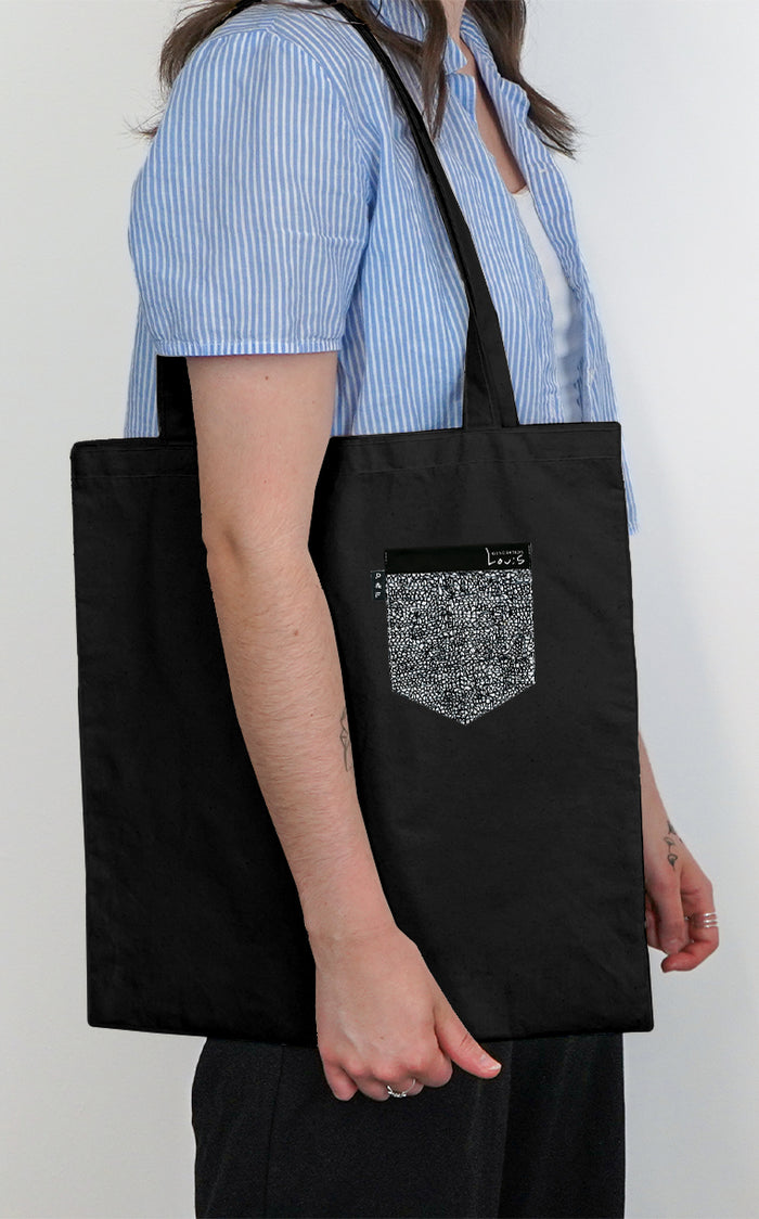 Interconnexion-Tote Bag à poche accessoire | Poches & Fils